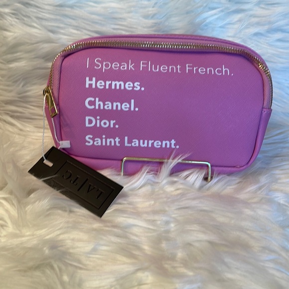 Bags | Nwt I Speak Fluent French Luxury Brands Belt Bag | Poshmark